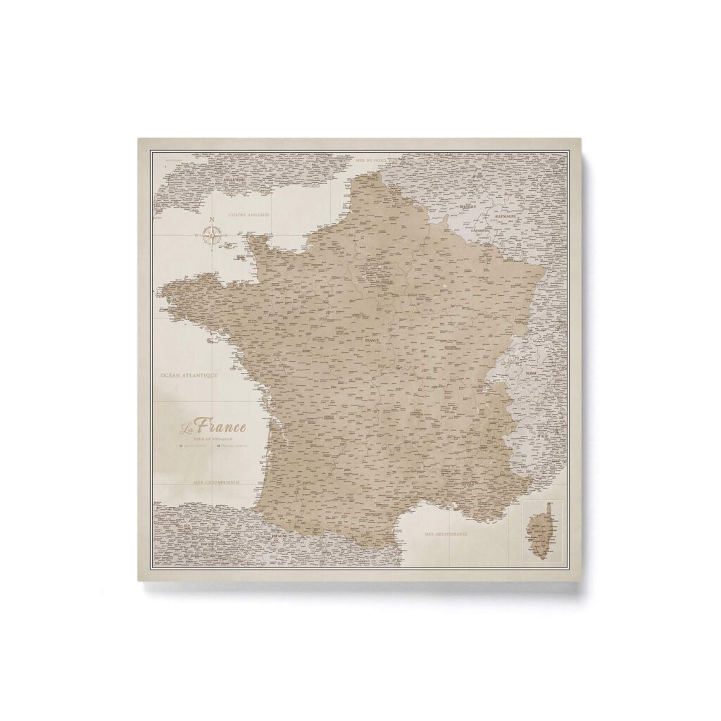 France Maps » Canvascale
