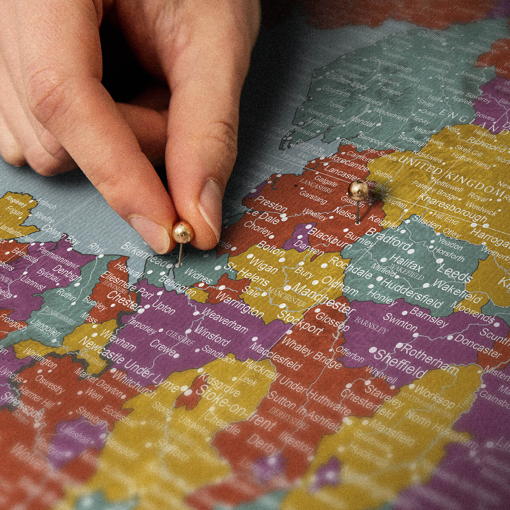 UK & Ireland Maps » Canvascale